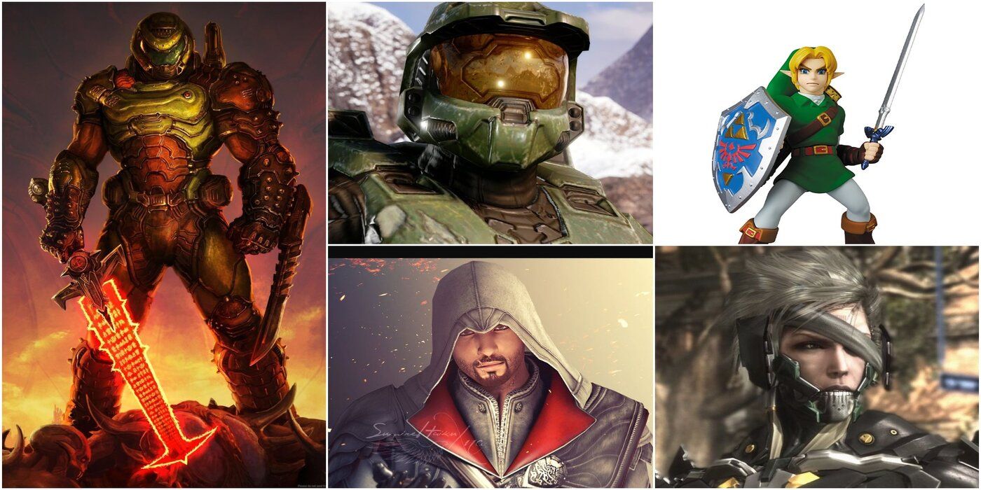 Doom: 5 Video Game Heroes Doom Slayer Beats (& 5 He Loses To)