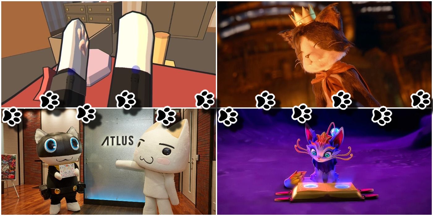 10 Cutest Cats In Gaming History | Game Rant