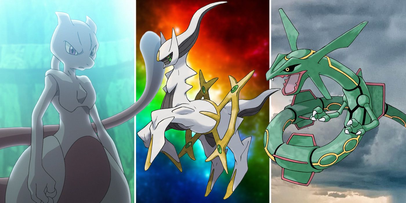 Pokemon The 10 Strongest Legendary Pokemon Ranked According To Their