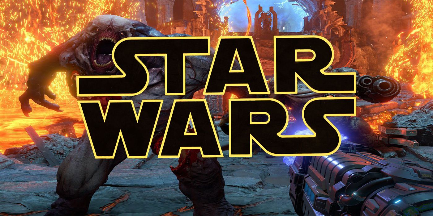 Bethesda Reveals Doom and Star Wars Crossover Artwork | Game Rant