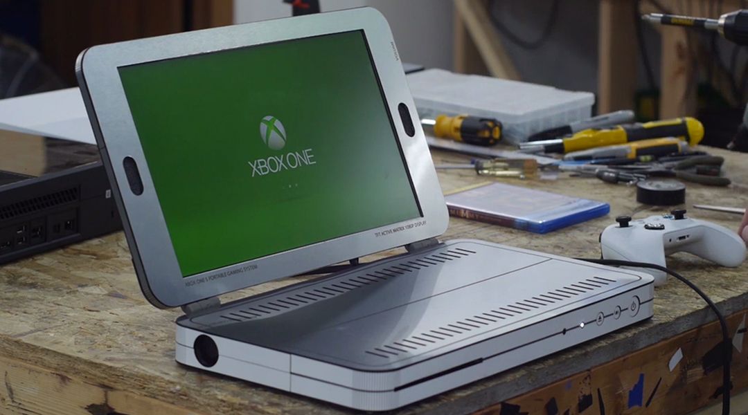 Modder Turns Xbox One S Into a Laptop | Game Rant